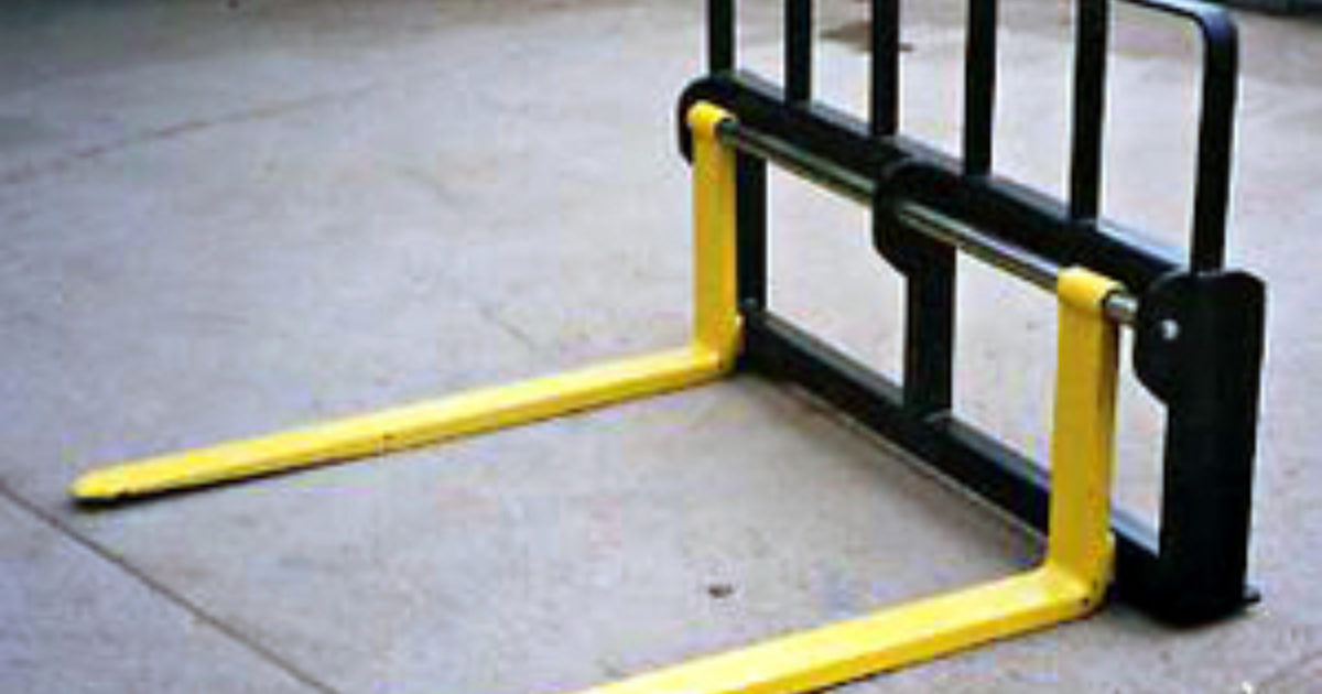 Shaft Type Pallet Fork | Sioux Steel Company