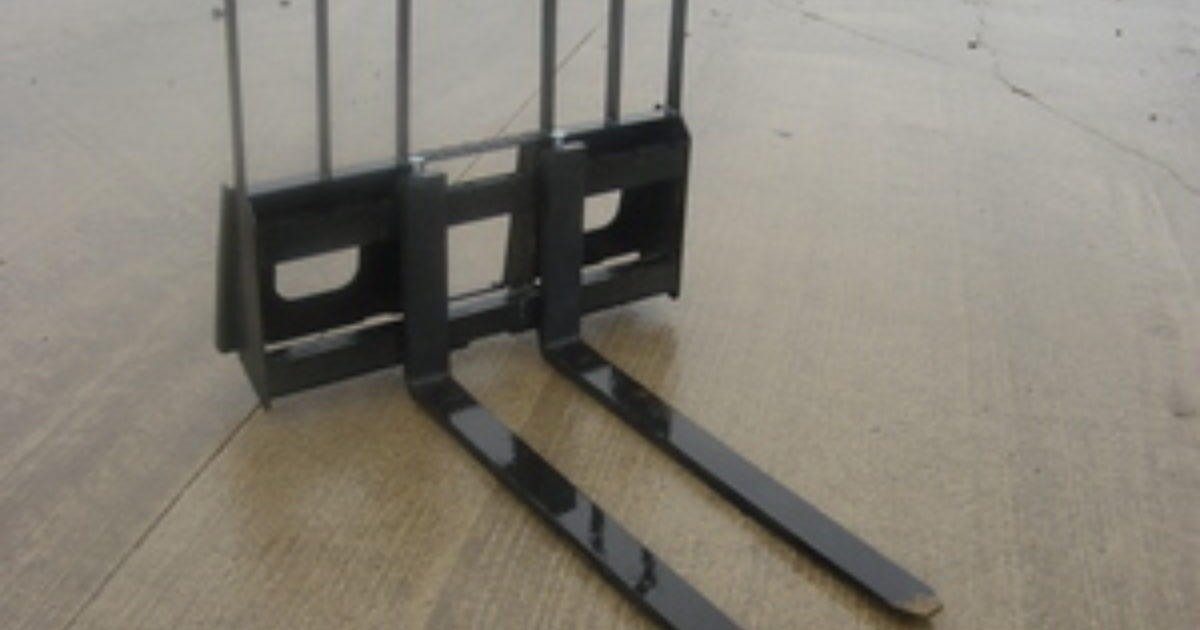 Rail Type Pallet Fork | Sioux Steel Company