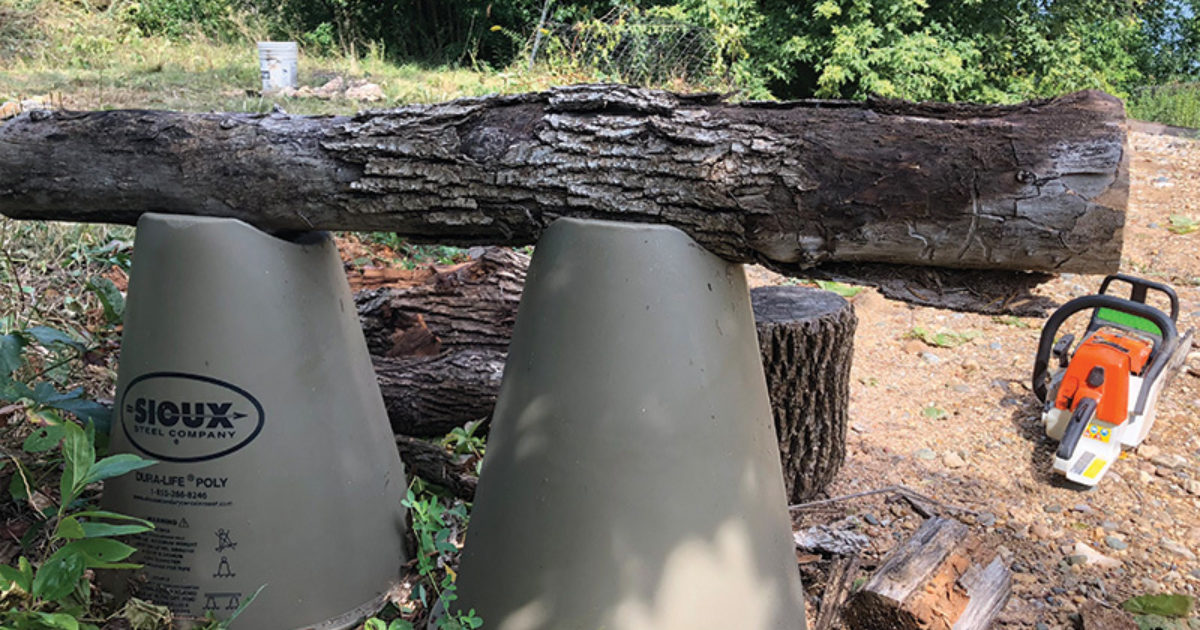 Log Cutting Stands | Sioux Steel Company