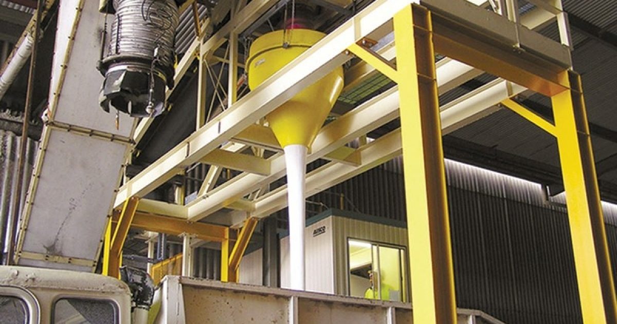 Dust Suppression Hopper | Sioux Steel Company