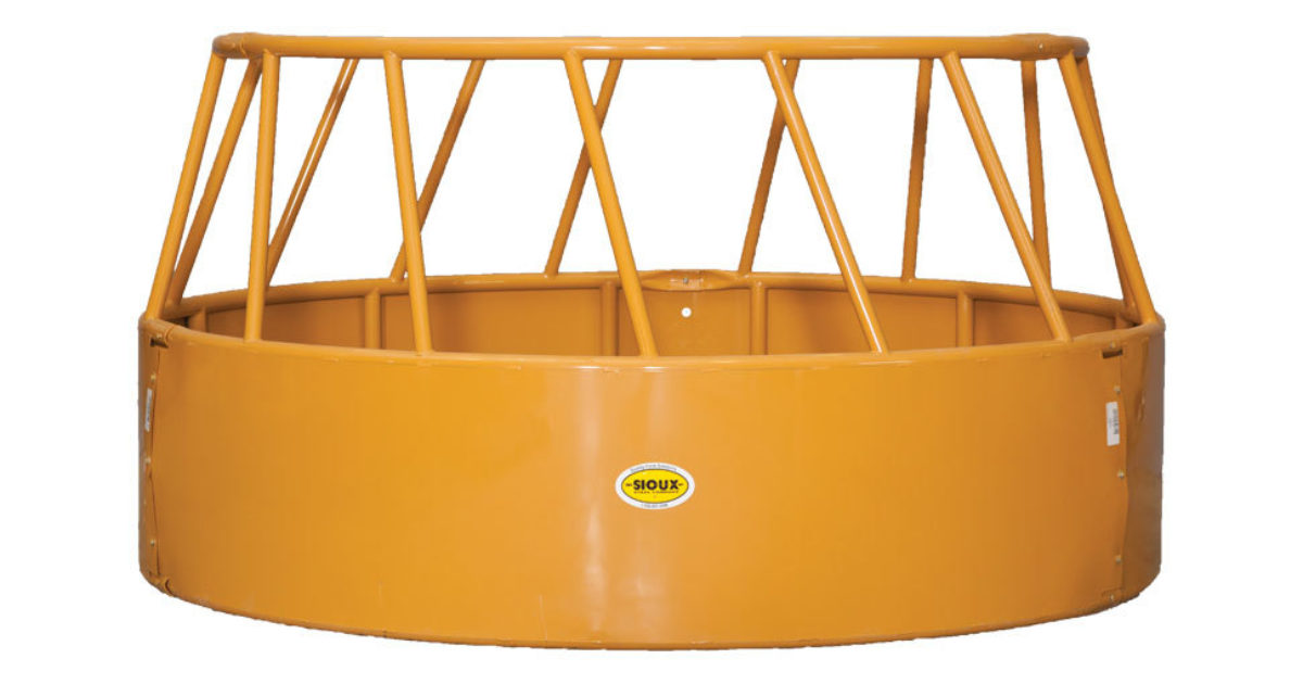 Bull Hay Feeder | Sioux Steel Company