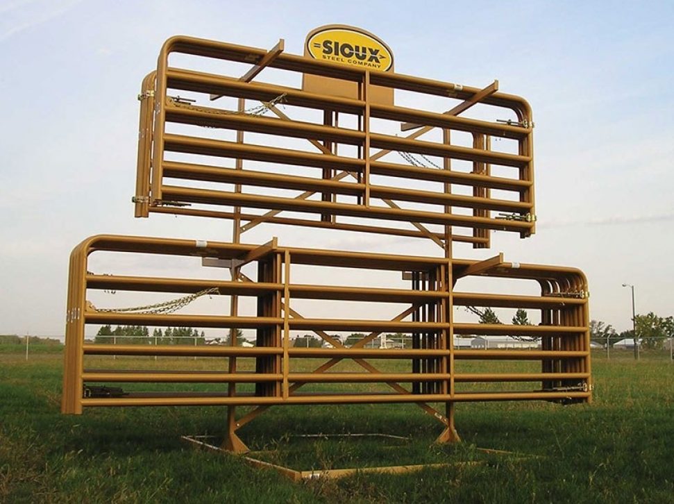 Gate Rack Display | Sioux Steel Company