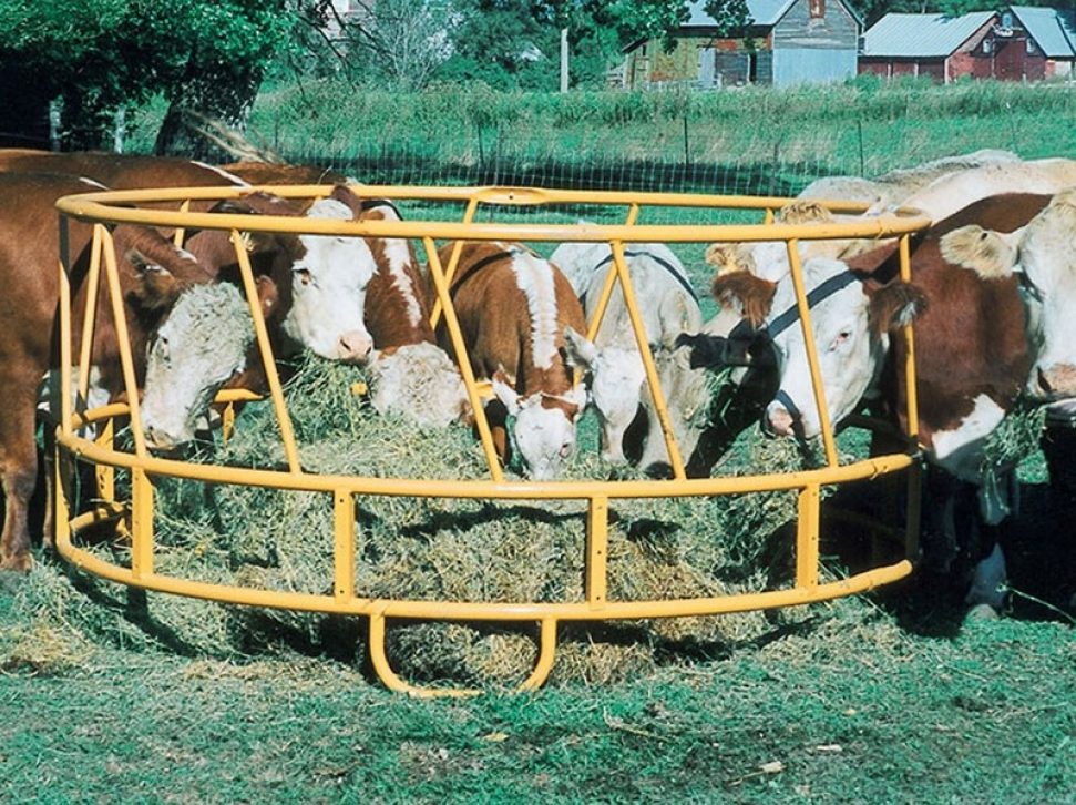 Open Bottom Hay Feeder | Sioux Steel Company